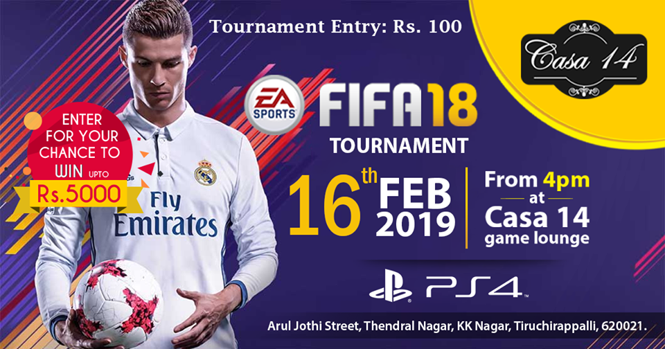 FIFA Tournament, Find details of FIFA Tournament Events in Trichy ...